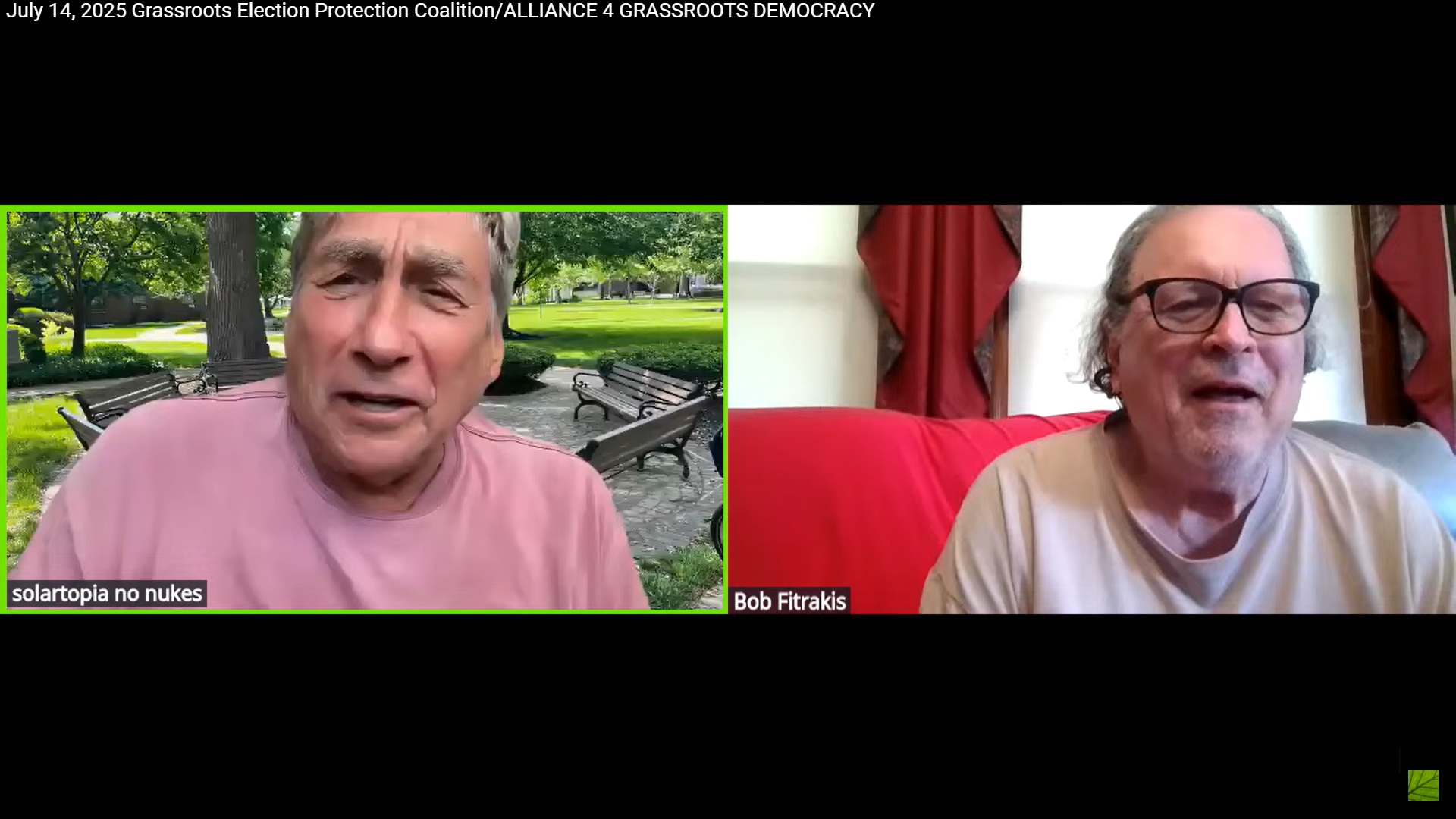 Greep Zoom 230, From Jeffrey Epstein to Bob Fitrakis & A Green-Powered ...