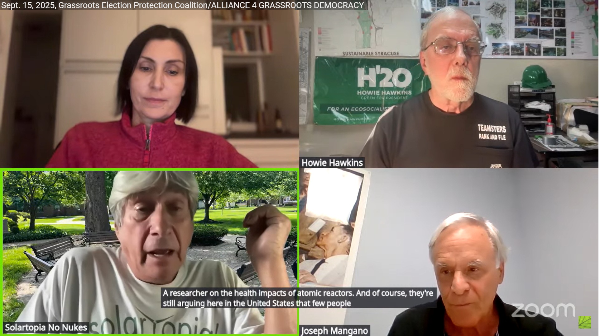 Greep Zoom 238 - Sep 15, 2025 Well Regulated??, Moving To Red States ...