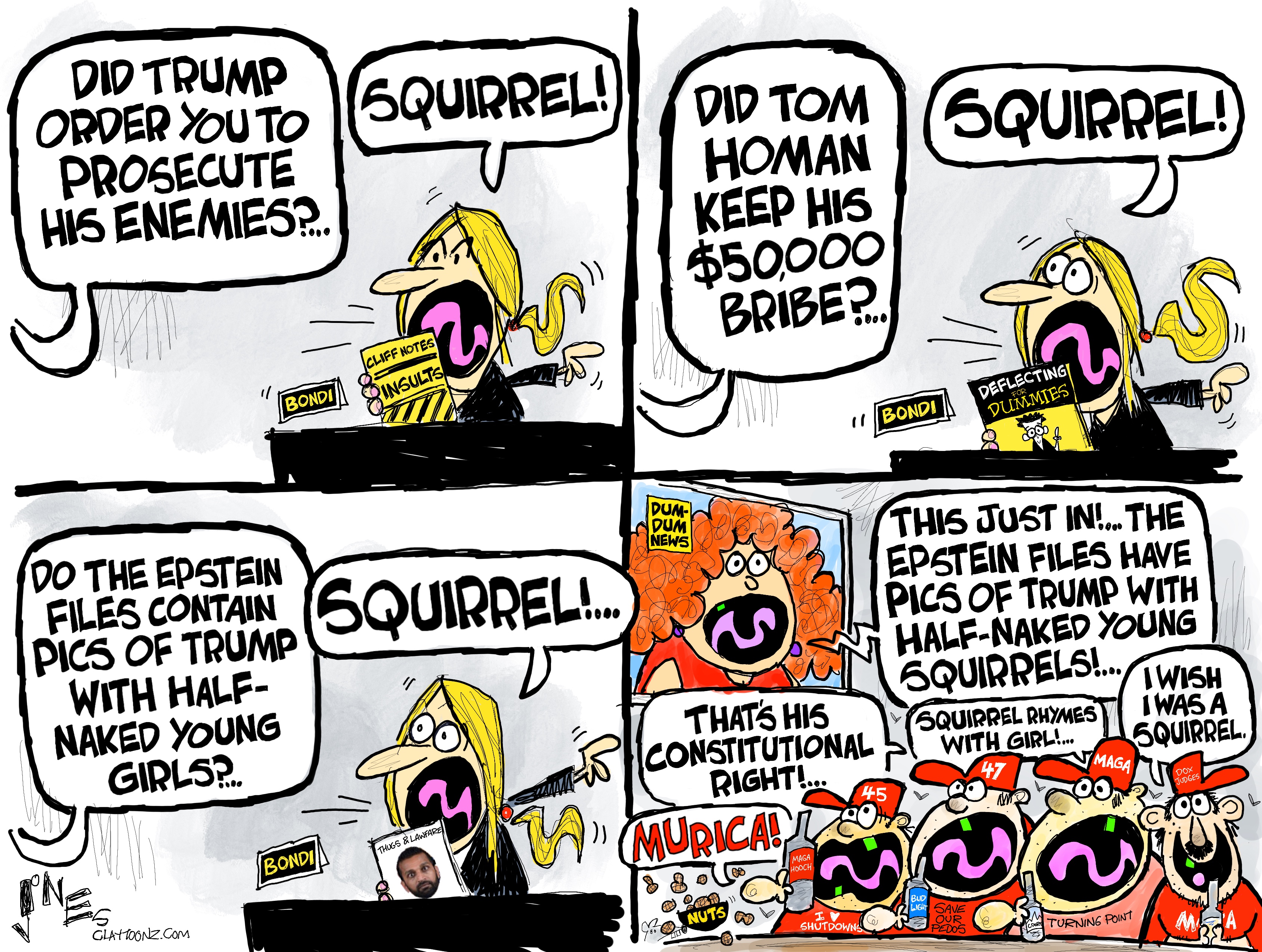 Half-Naked Squirrels | Freepress.org