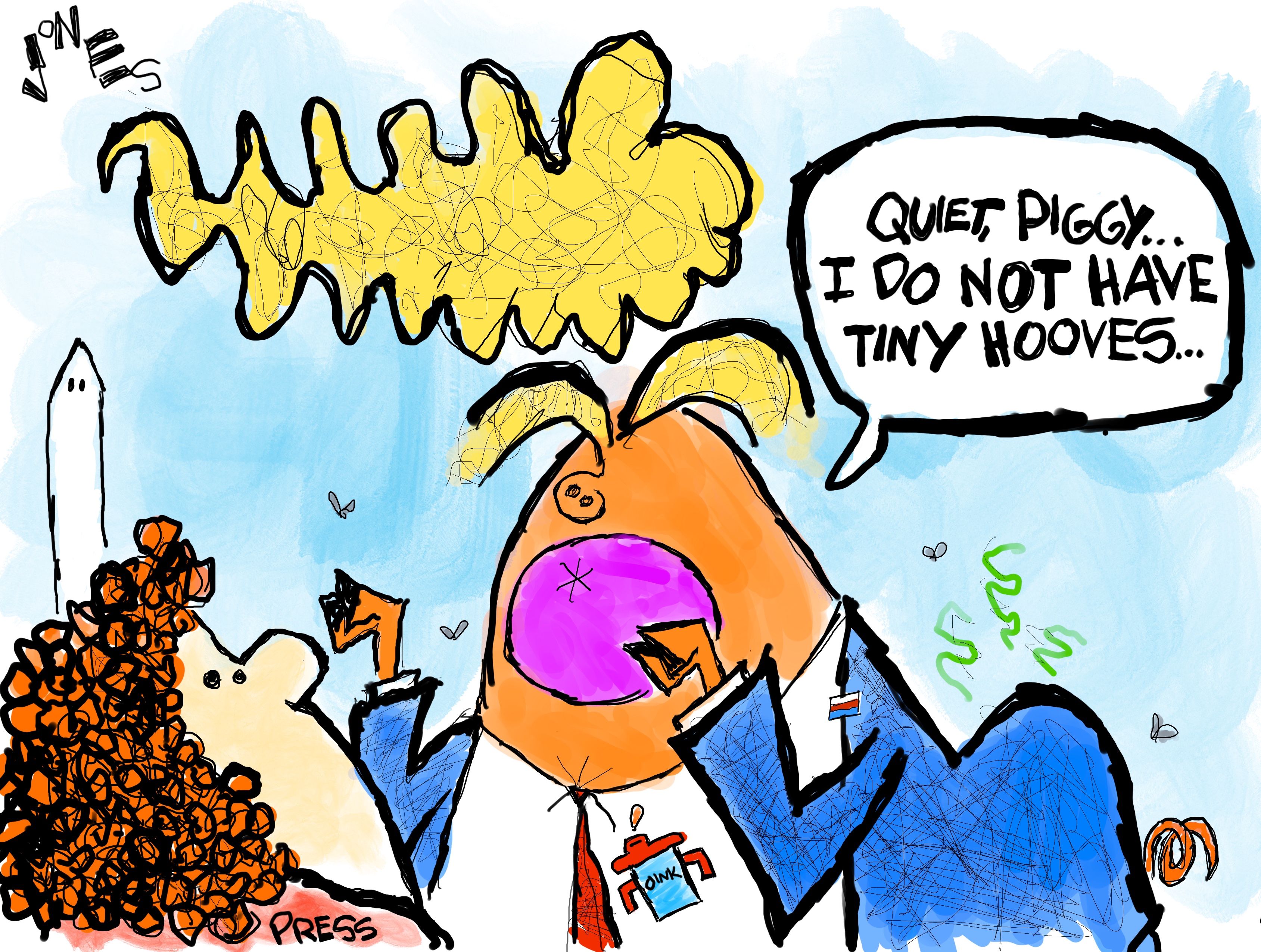 Quiet piggy | Freepress.org