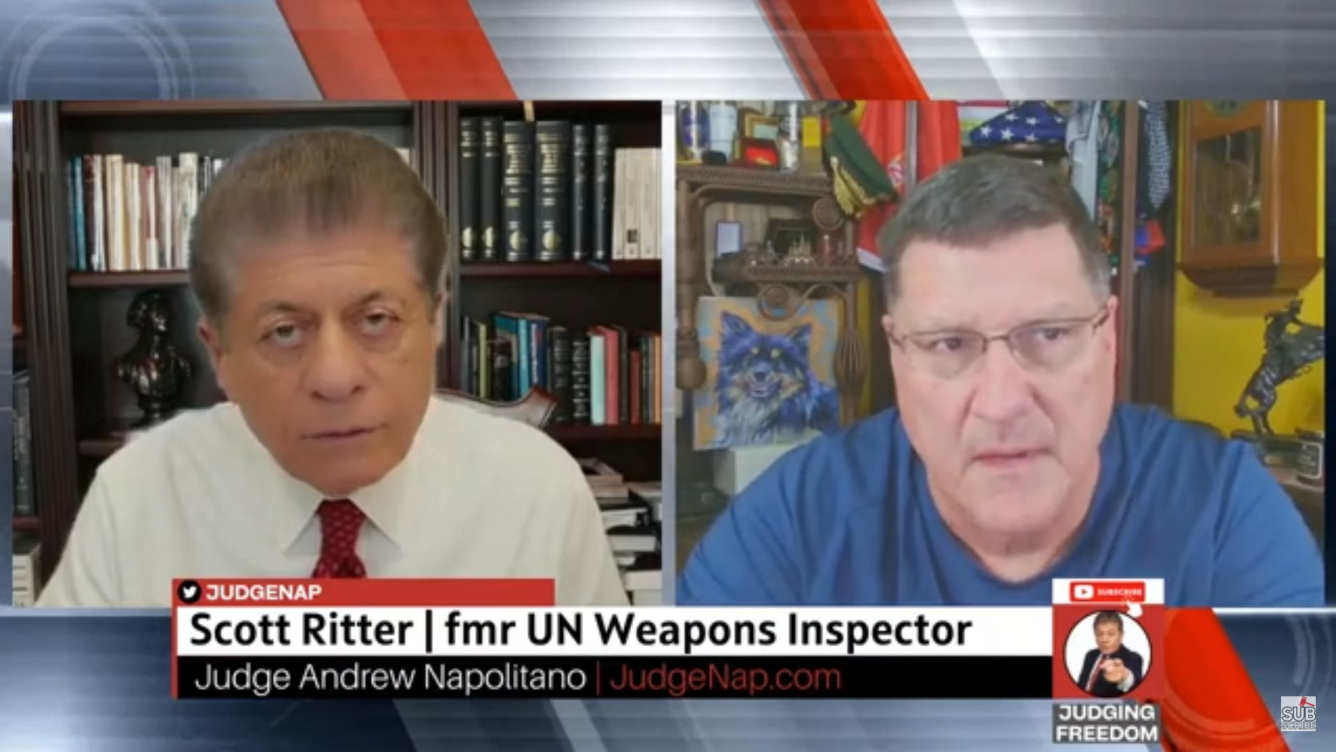 Judge Napolitano interviews Scott Ritter | Freepress.org